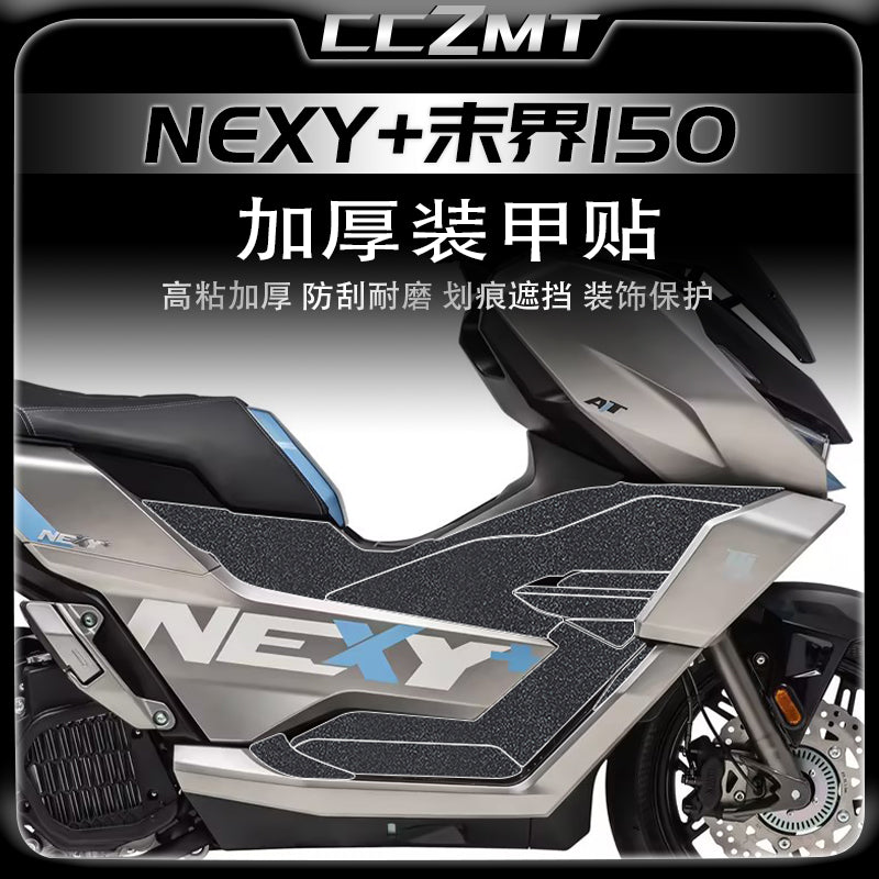 WMOTO NEXY+180 2025 Thickened Armor Sticker Body NEXY 180 Scratch Resi ...